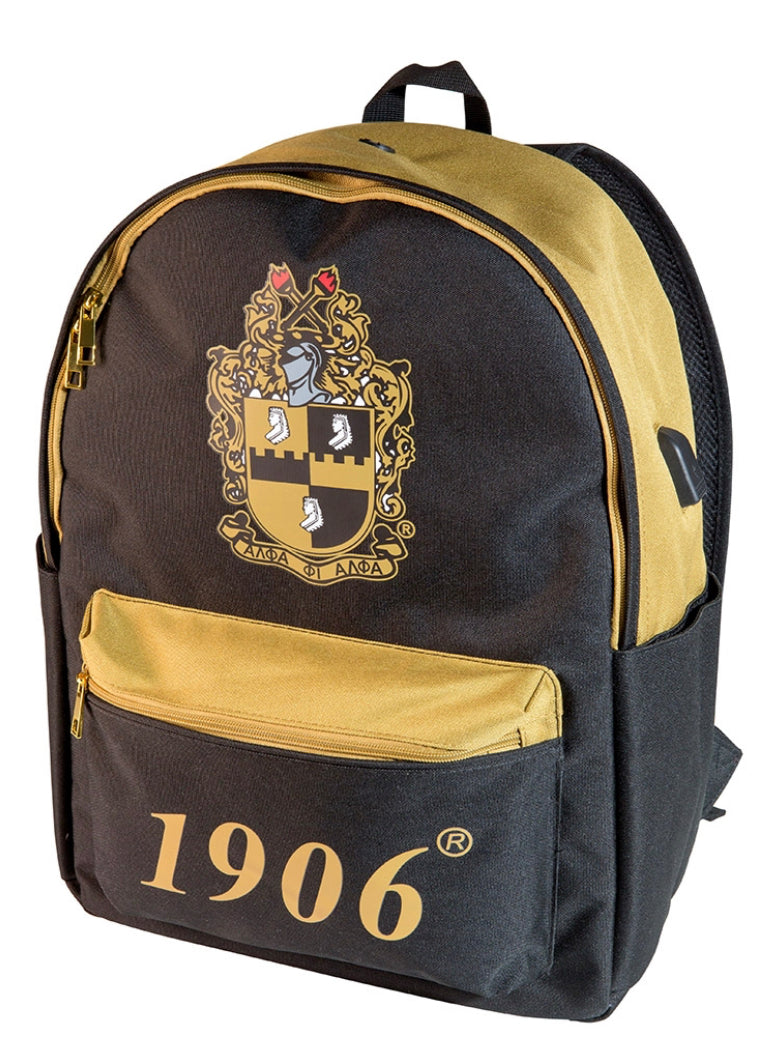 Alpha Phi Alpha - Backpack w/USB Port – Da Greek Spot