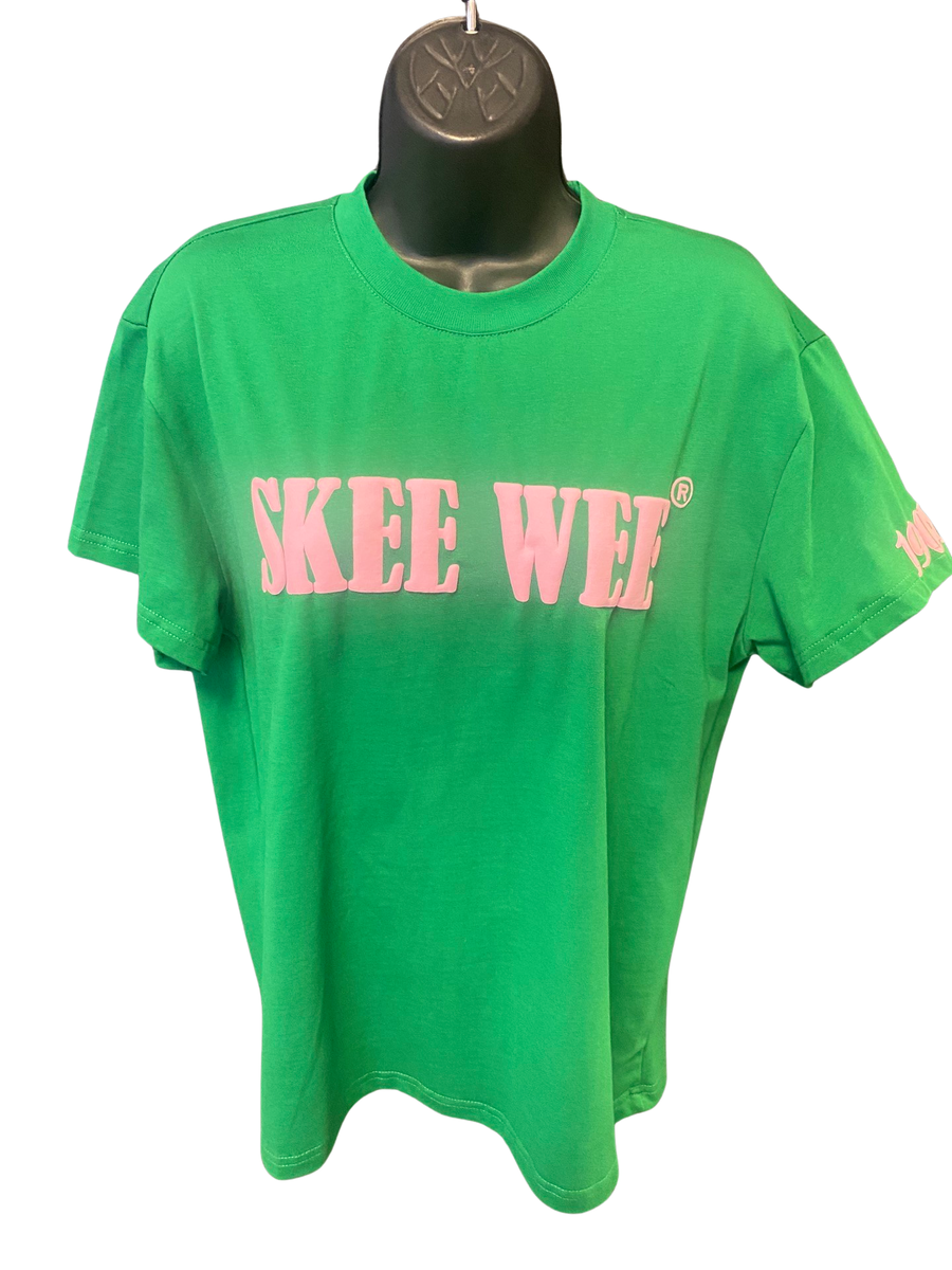 Alpha Kappa Alpha (Skee-Wee Puff Print Green, Dagreekspot Original Col ...