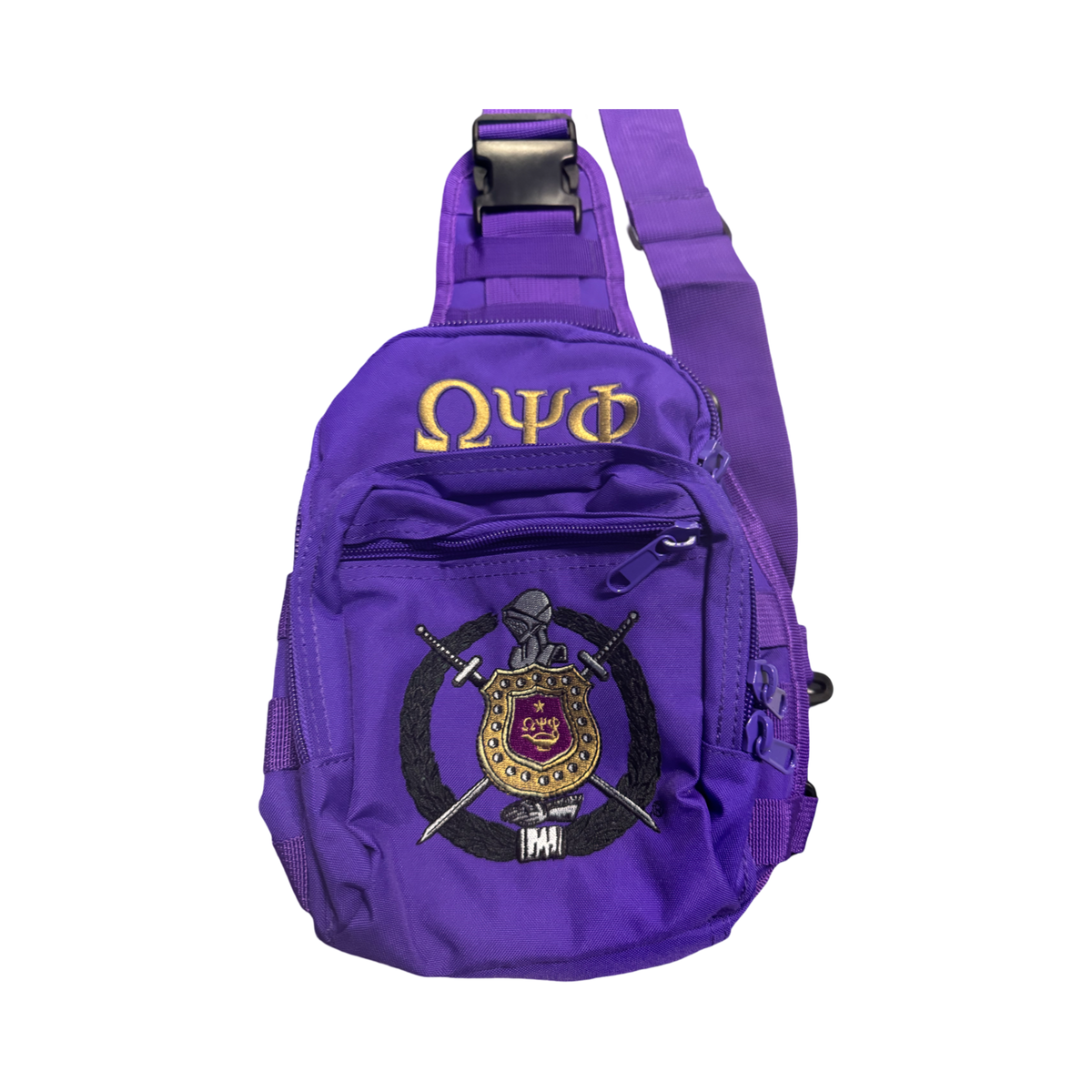 Omega Psi Phi - Embroidered Half Pack – Da Greek Spot