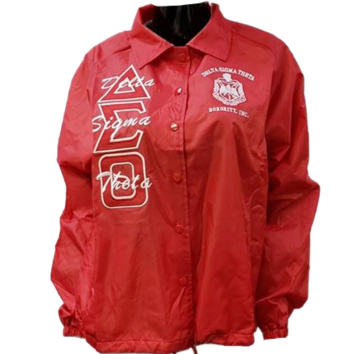 Delta Sigma Theta - Line Jacket Red – Da Greek Spot